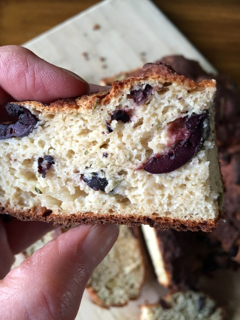 Grain Free ~ Garlic & Kalamata Olive Bread – gluten free zen